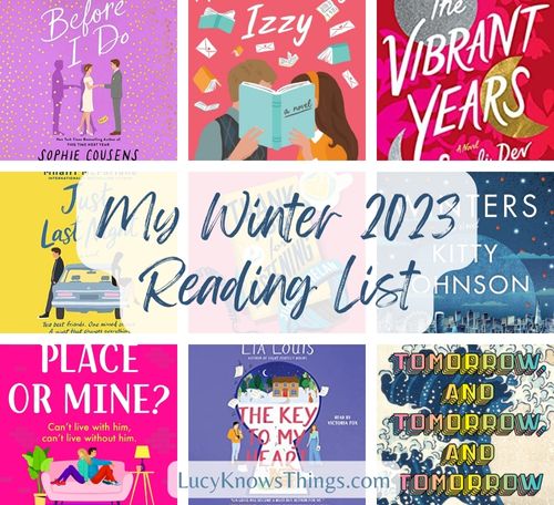 My Winter 2023 Reading List - Lucy Knows Things